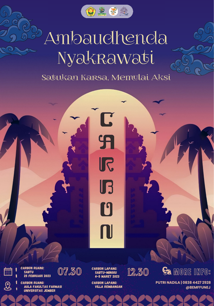 CARBON 2023 – BEM Farmasi Universitas Jember